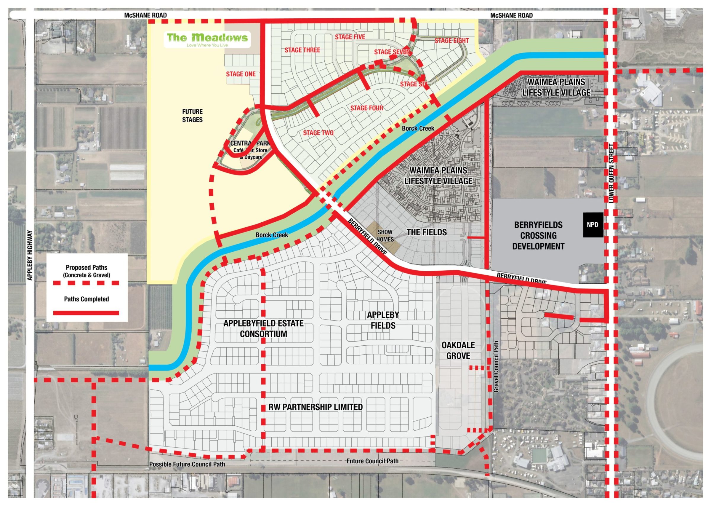 Update on Shared Paths at The Meadows - The Meadows